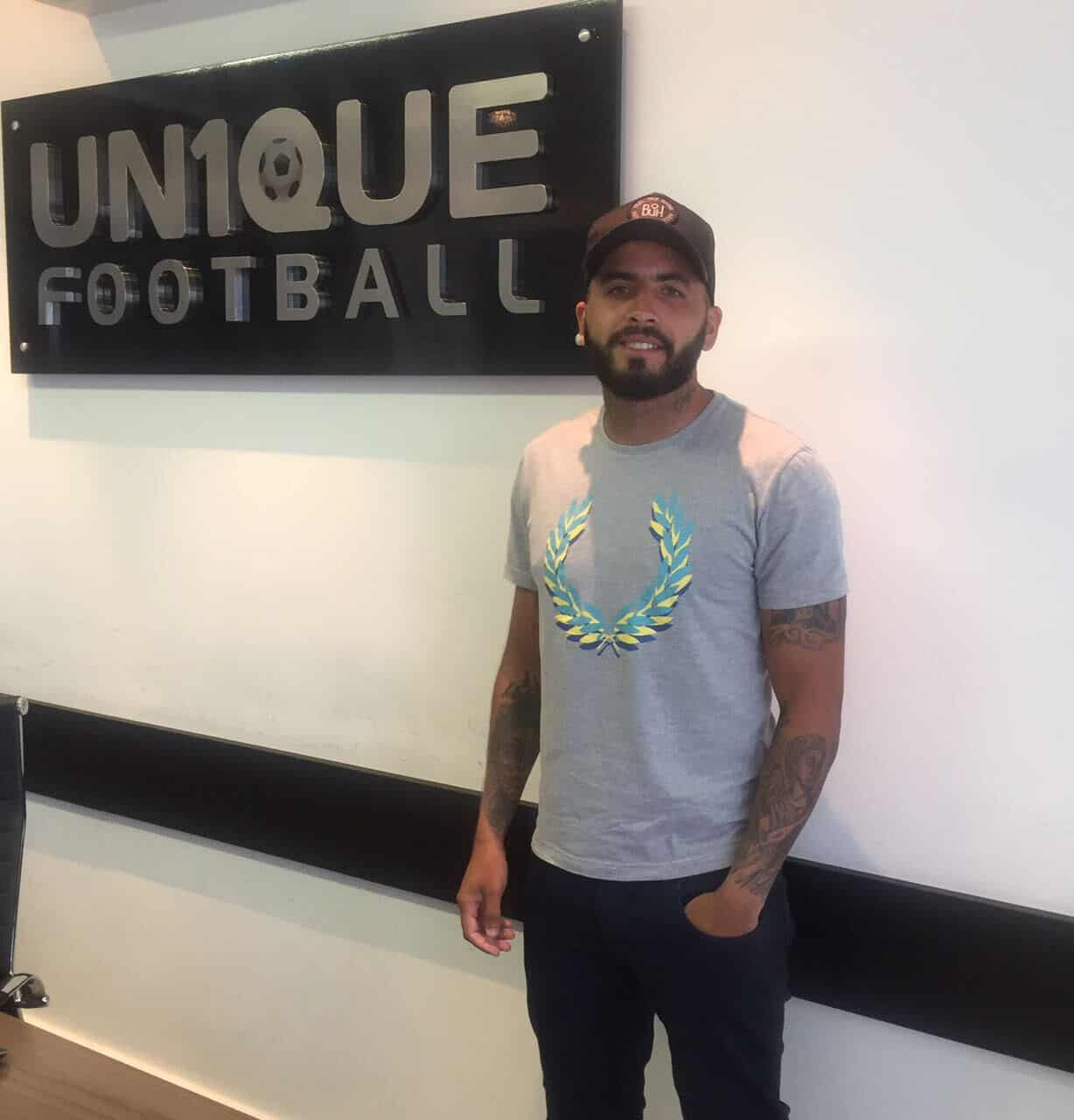 André Castro, do Osasco Audax, é o novo cliente da Un1que Football ...
